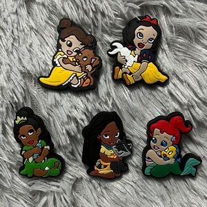 CROCS | Jewelry | Baby Disney Princess Croc Charm Set | Poshmark